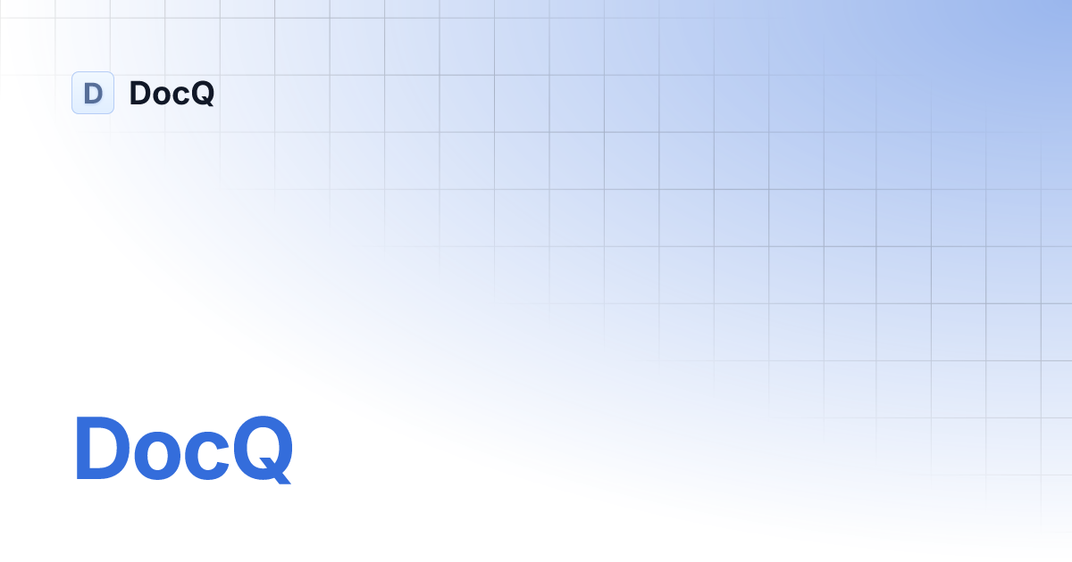 DocQ